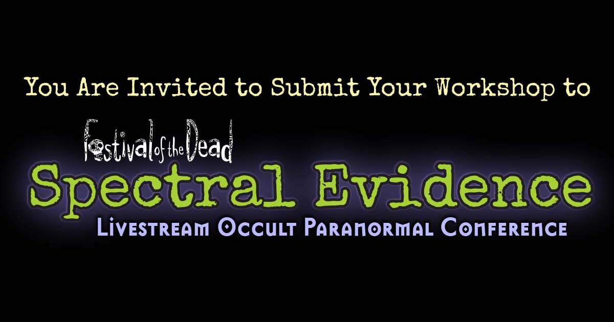 Spectral Evidence: Livestream Occult Paranormal Conference Application